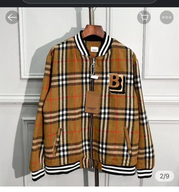 First Copy Burberry Italian Tweed Imported Jackets