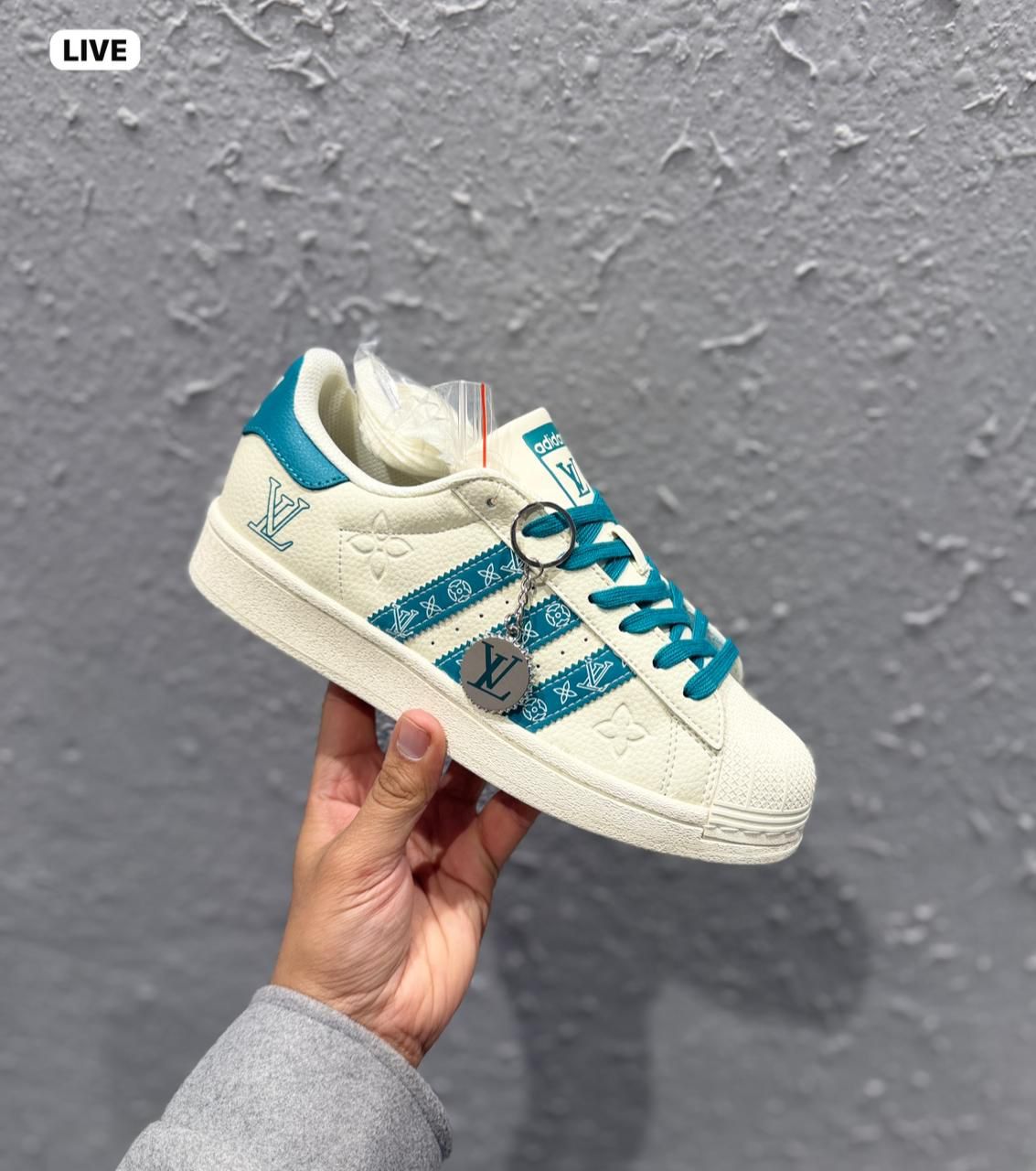 First Copy Adidas Superstar LV Embossed