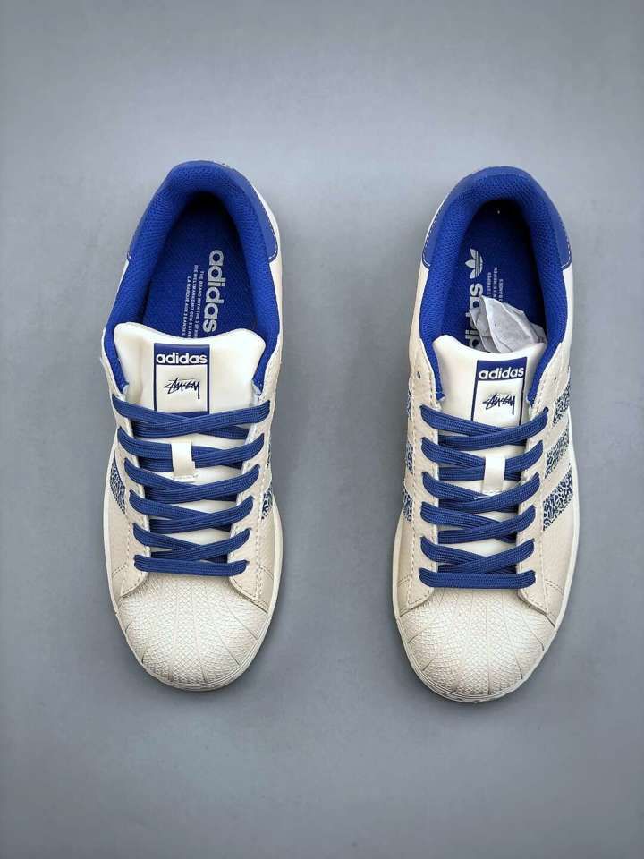 First Copy Adidas Superstar White Blue