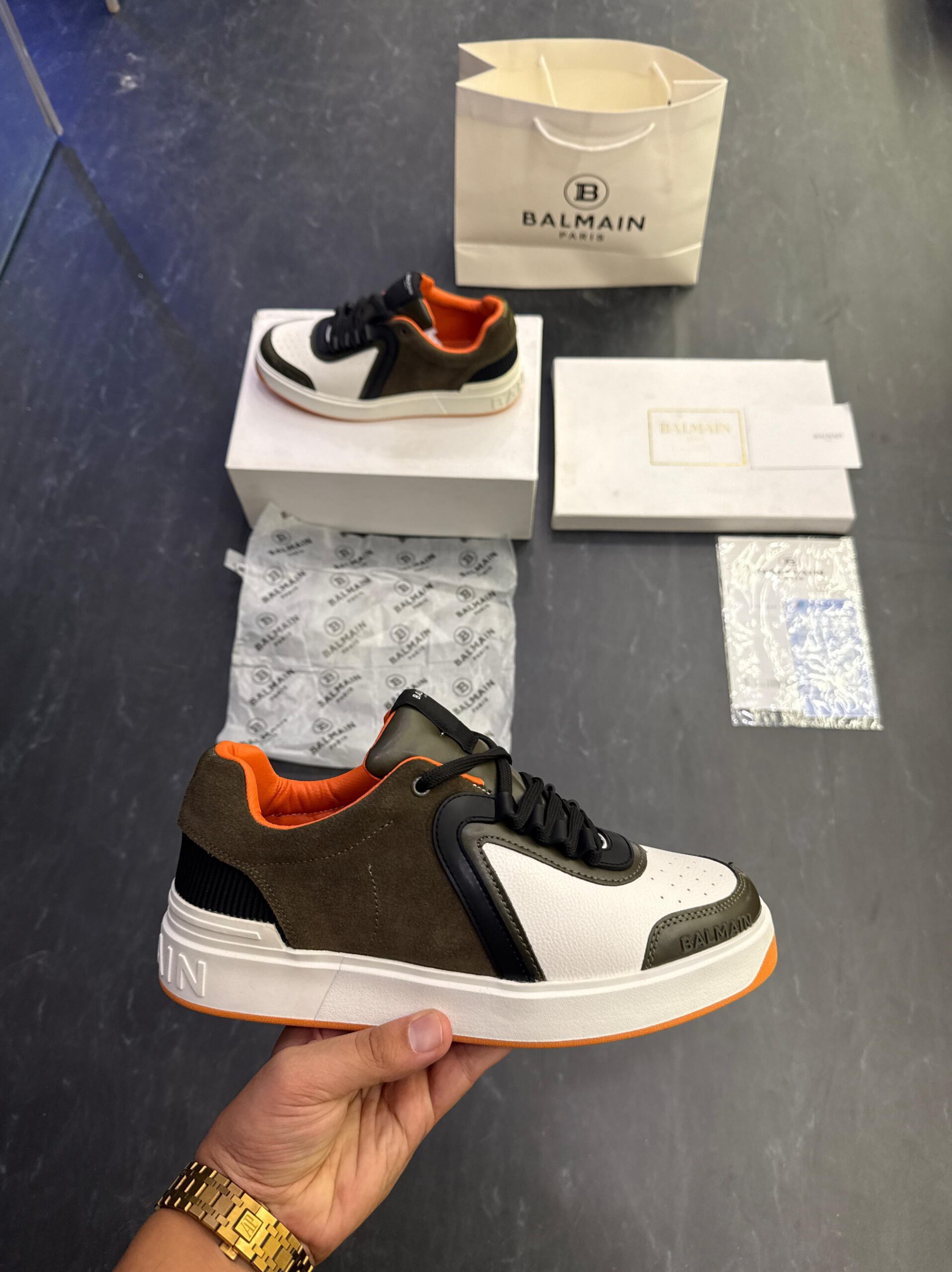 First Copy Balmain Paris Luxury Shoes