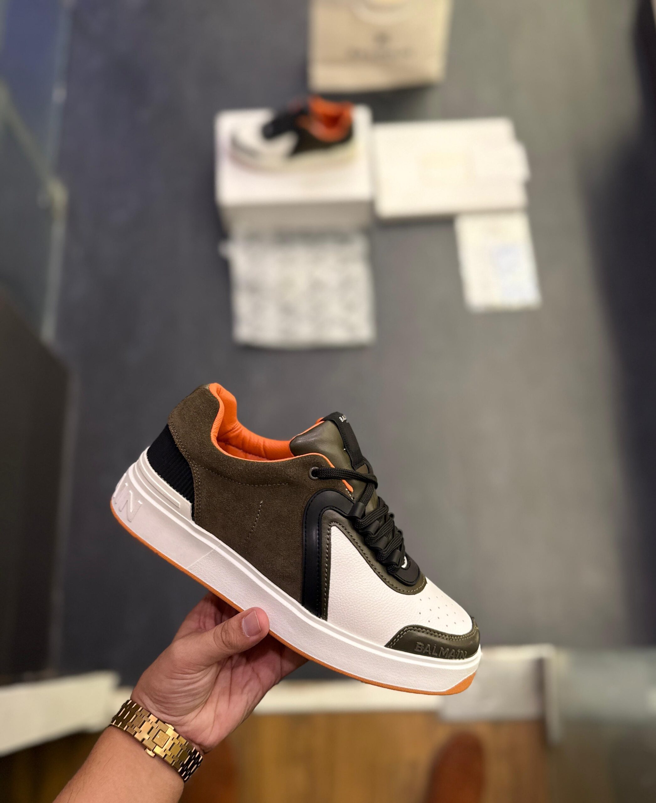 First Copy Balmain Paris Luxury Shoes