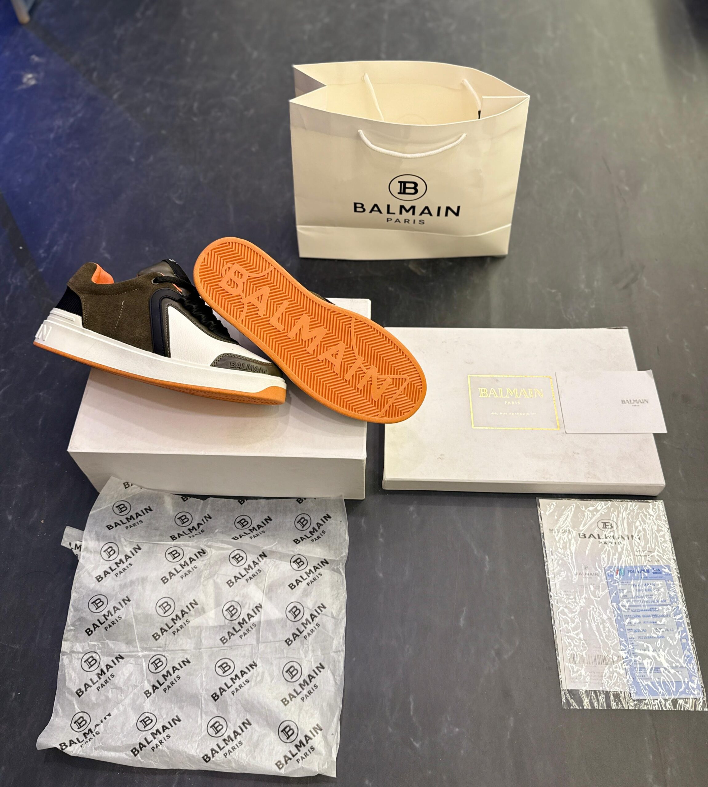 First Copy Balmain Paris Luxury Shoes