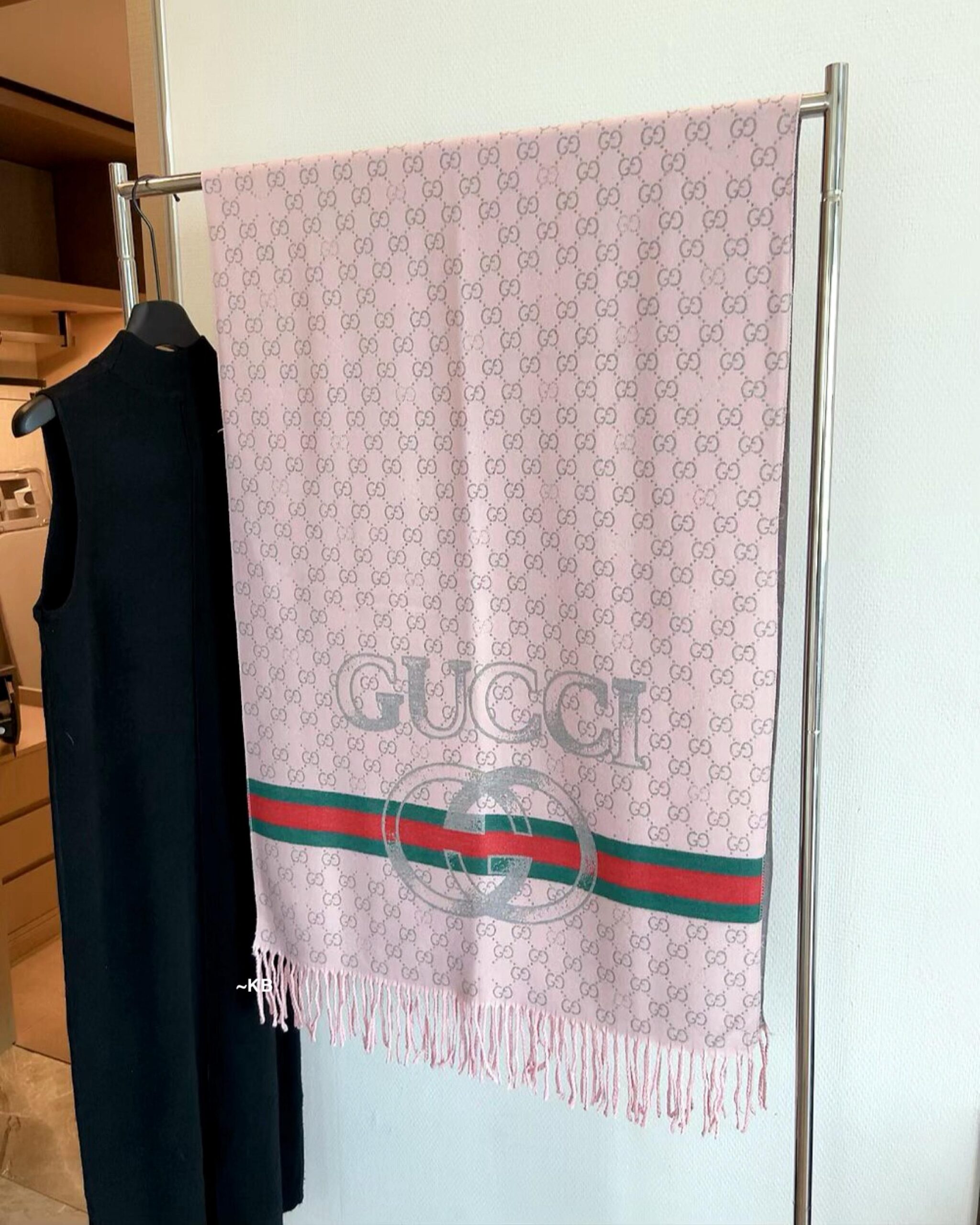 First Copy Gucci GG Initial Scarf