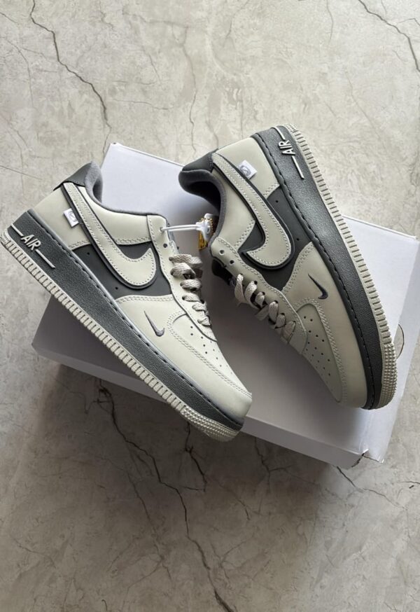 First Copy Nike Air Force Grey Shoes