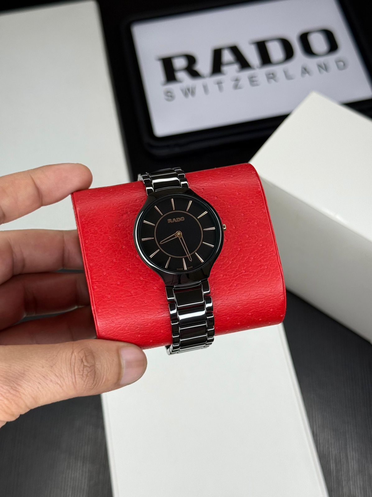 First Copy Rado True Round Ceramic Watch