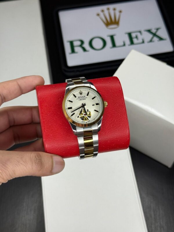 First Copy Rolex Men’s Open Back Watch