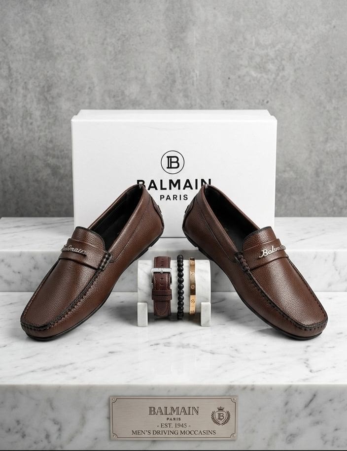First Copy BM Paris Style Loafer Shoes