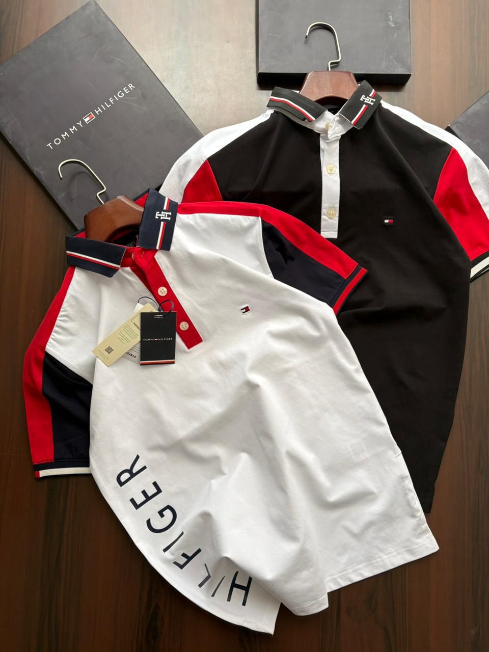 TH Cotton Lycra Polo Collar T-Shirt